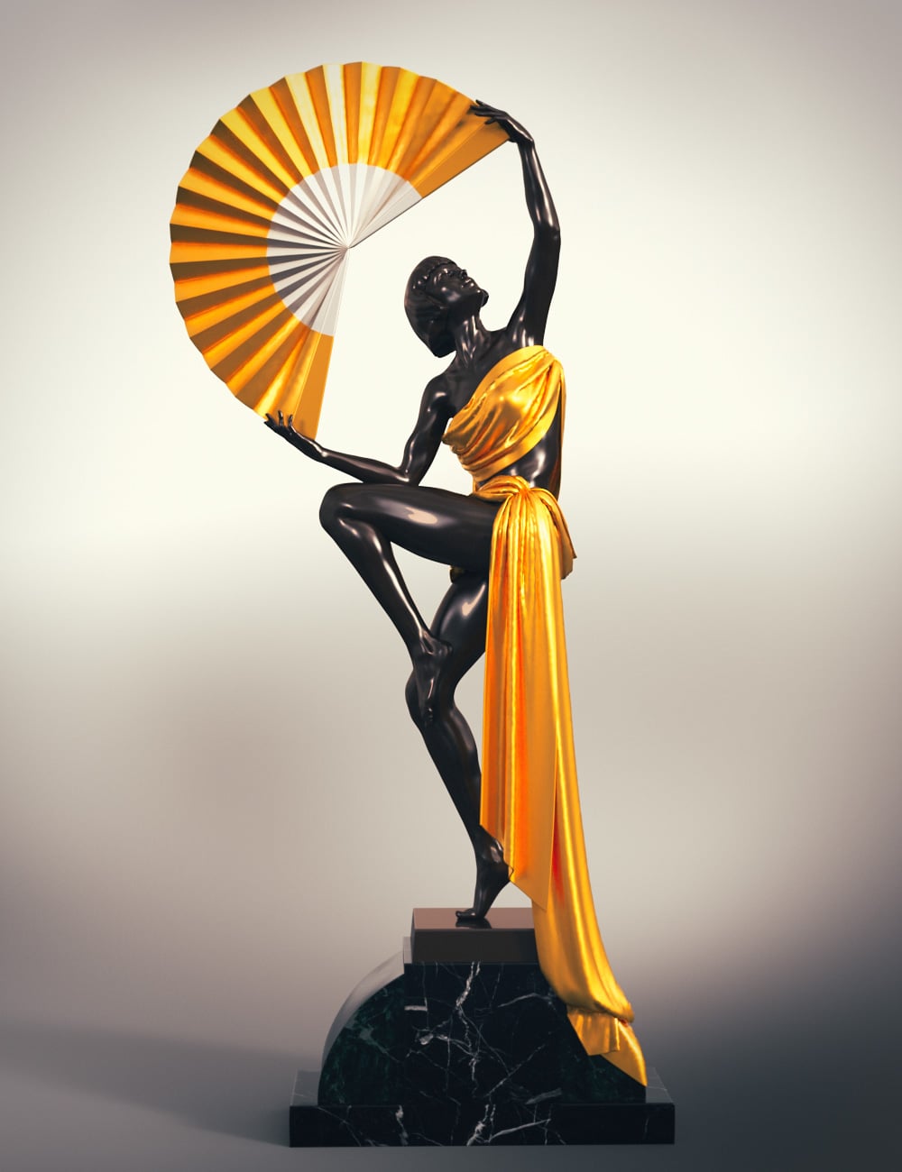 Jepe's Art Deco Statuettes II for Victoria 8 | Daz 3D