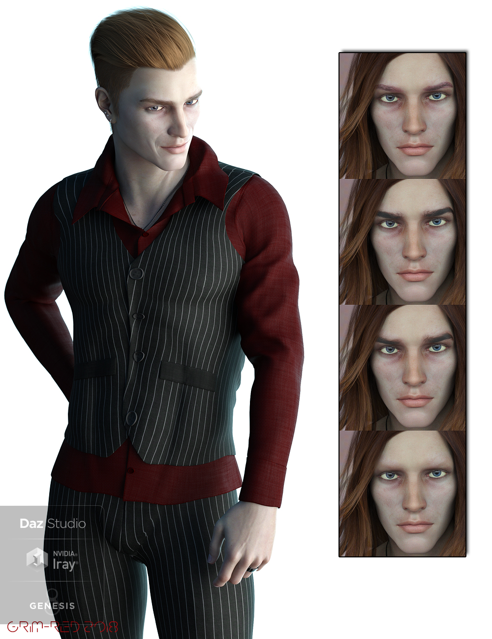 Jared for Genesis 8 Male | Daz 3D