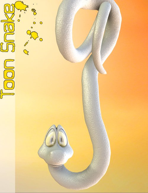 3D Universe Toon Snake | Daz 3D