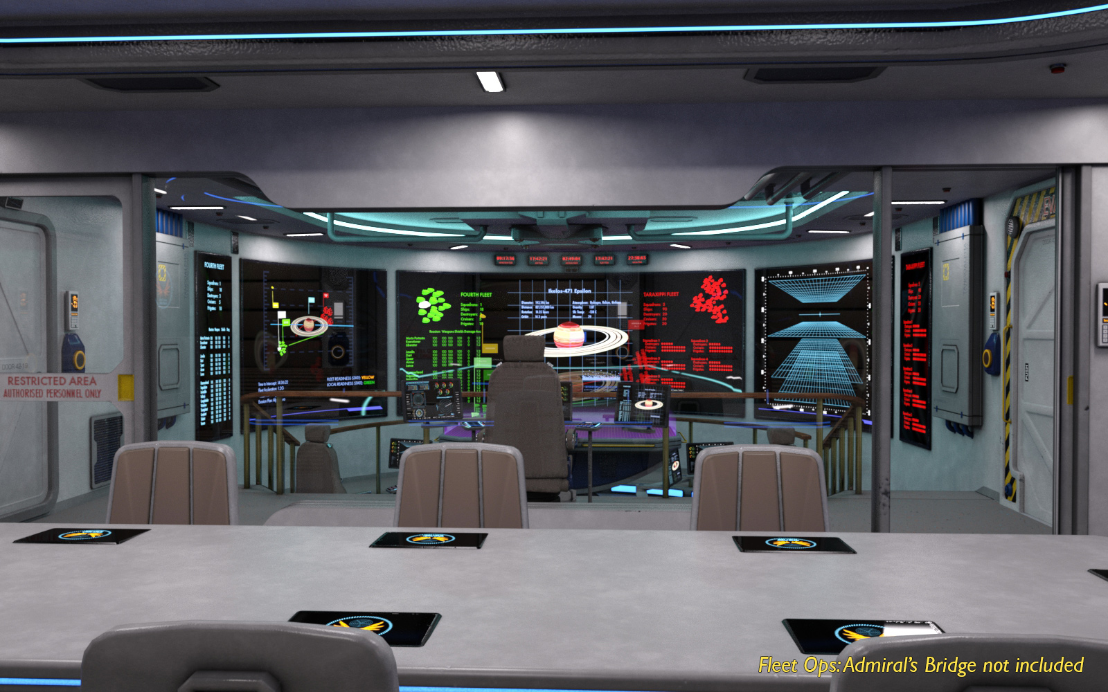 Fleet Ops: Admiral's Ready Room | Daz 3D