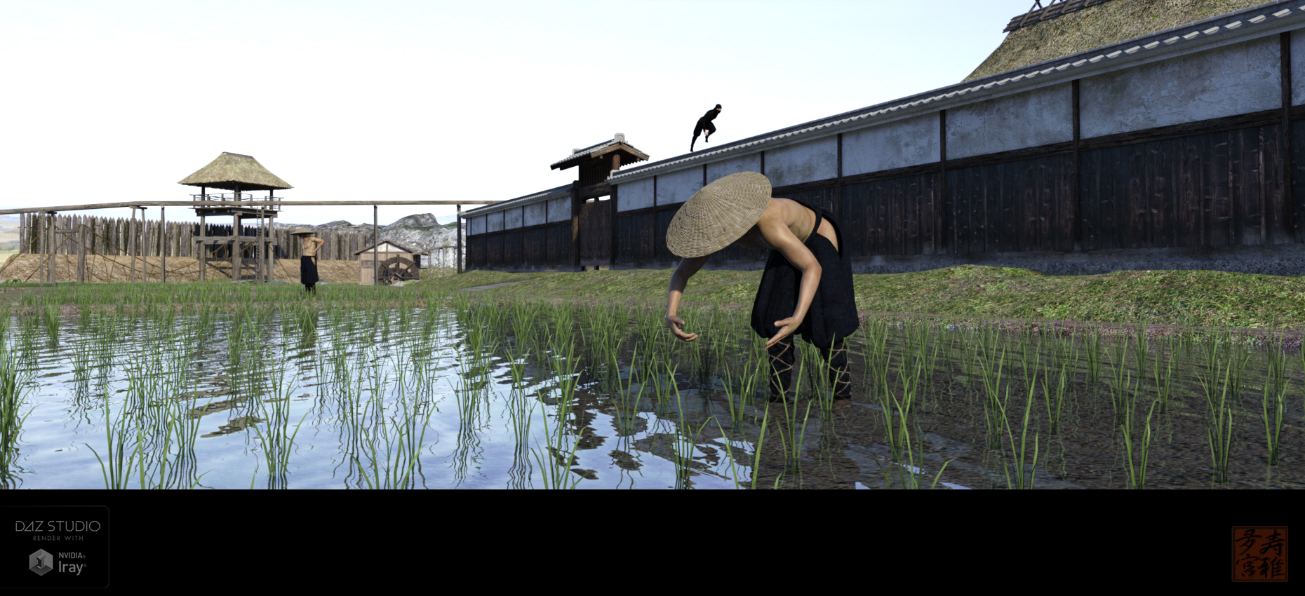 Ninja Village | Daz 3D