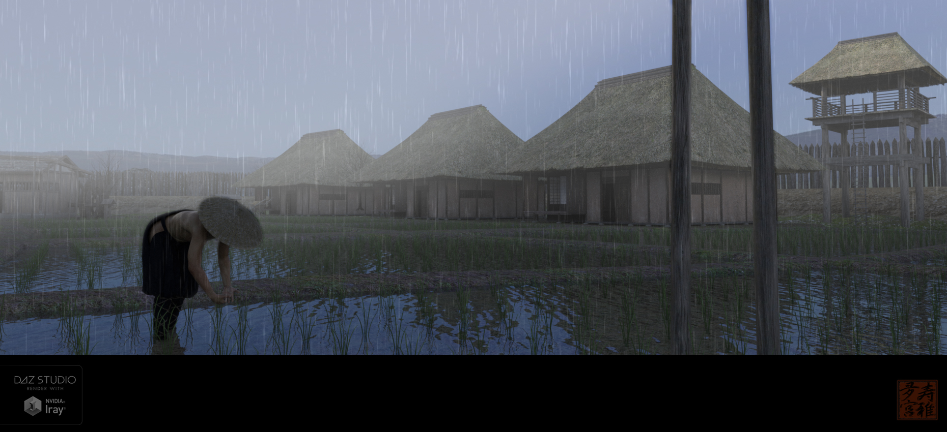 Ninja Village | Daz 3D