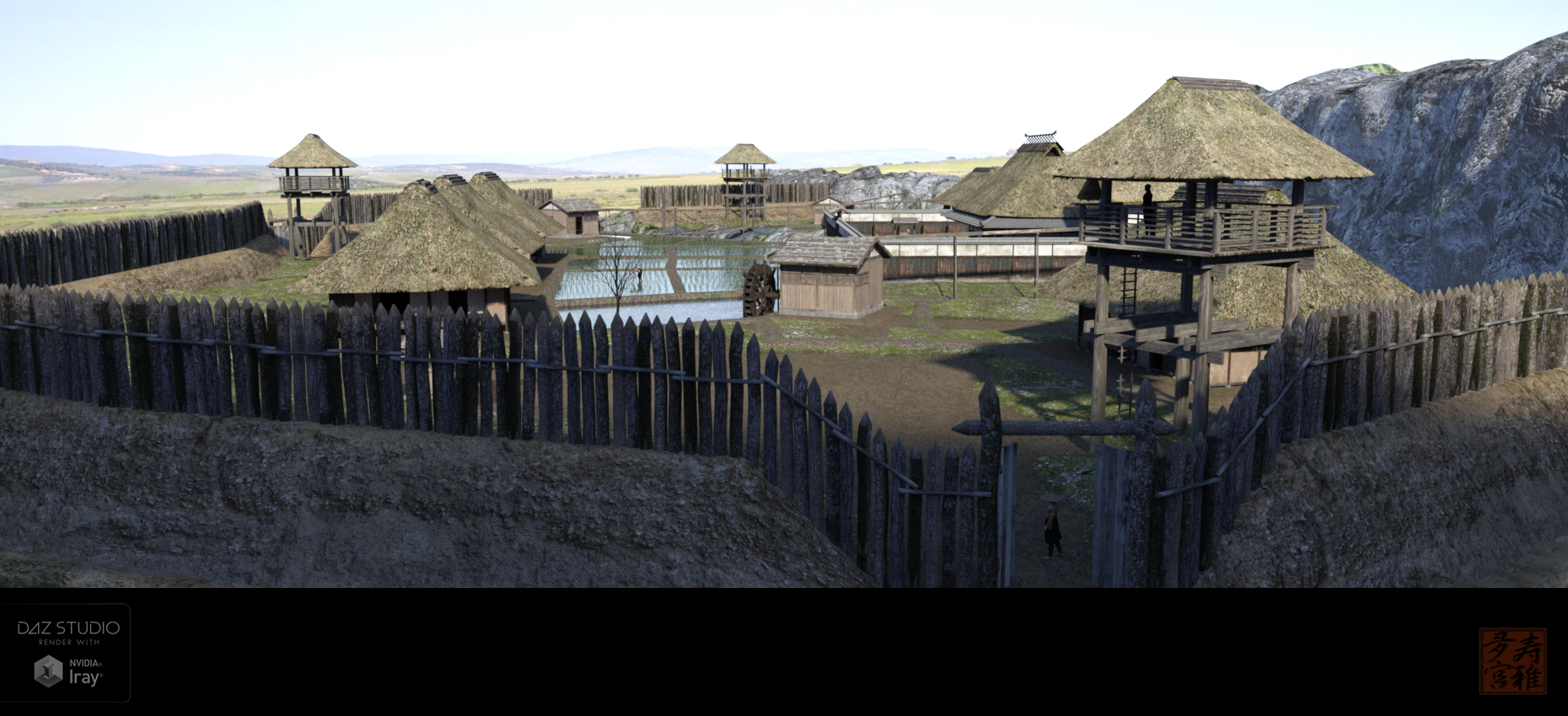 Ninja Village | Daz 3D