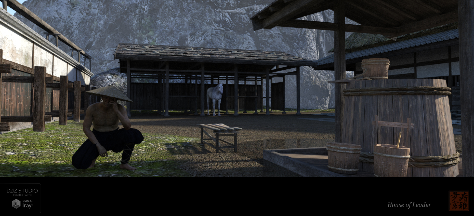 Ninja Village | Daz 3D