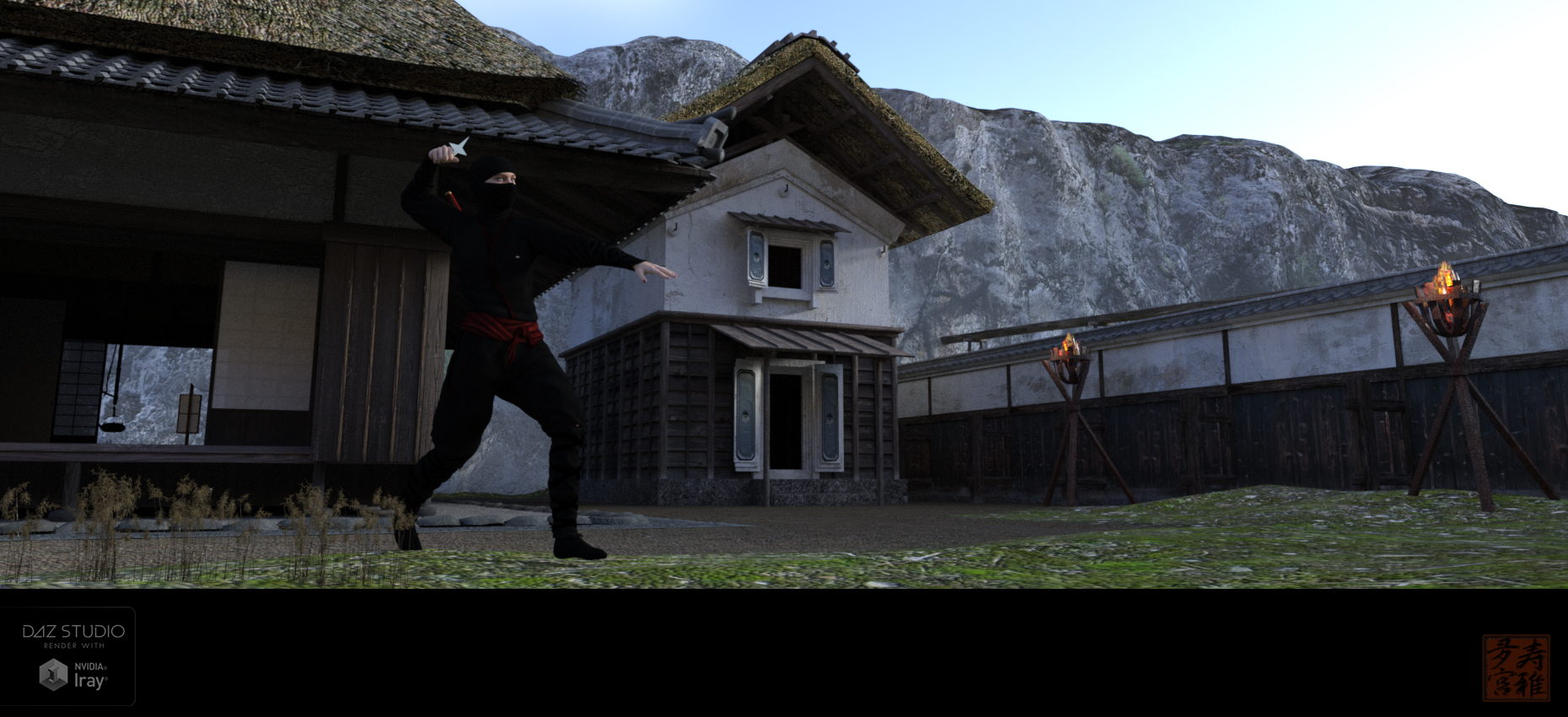 Ninja Village | Daz 3D
