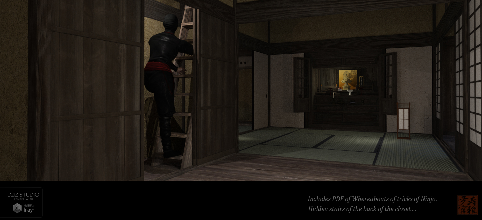 Ninja Village | Daz 3D
