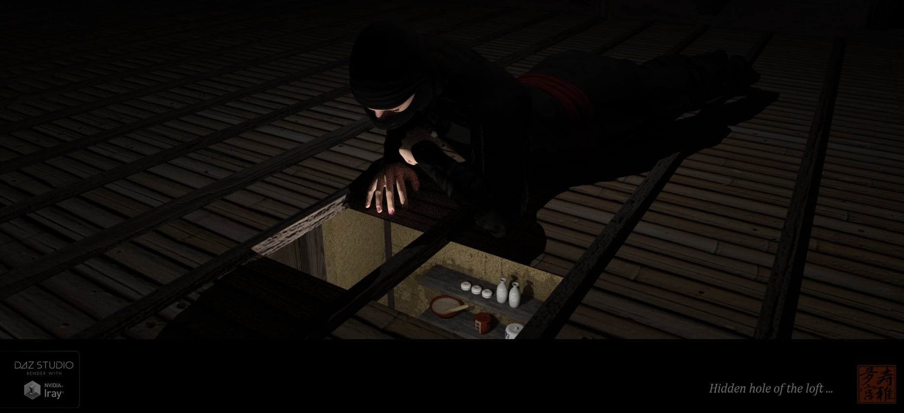 Ninja Village | Daz 3D