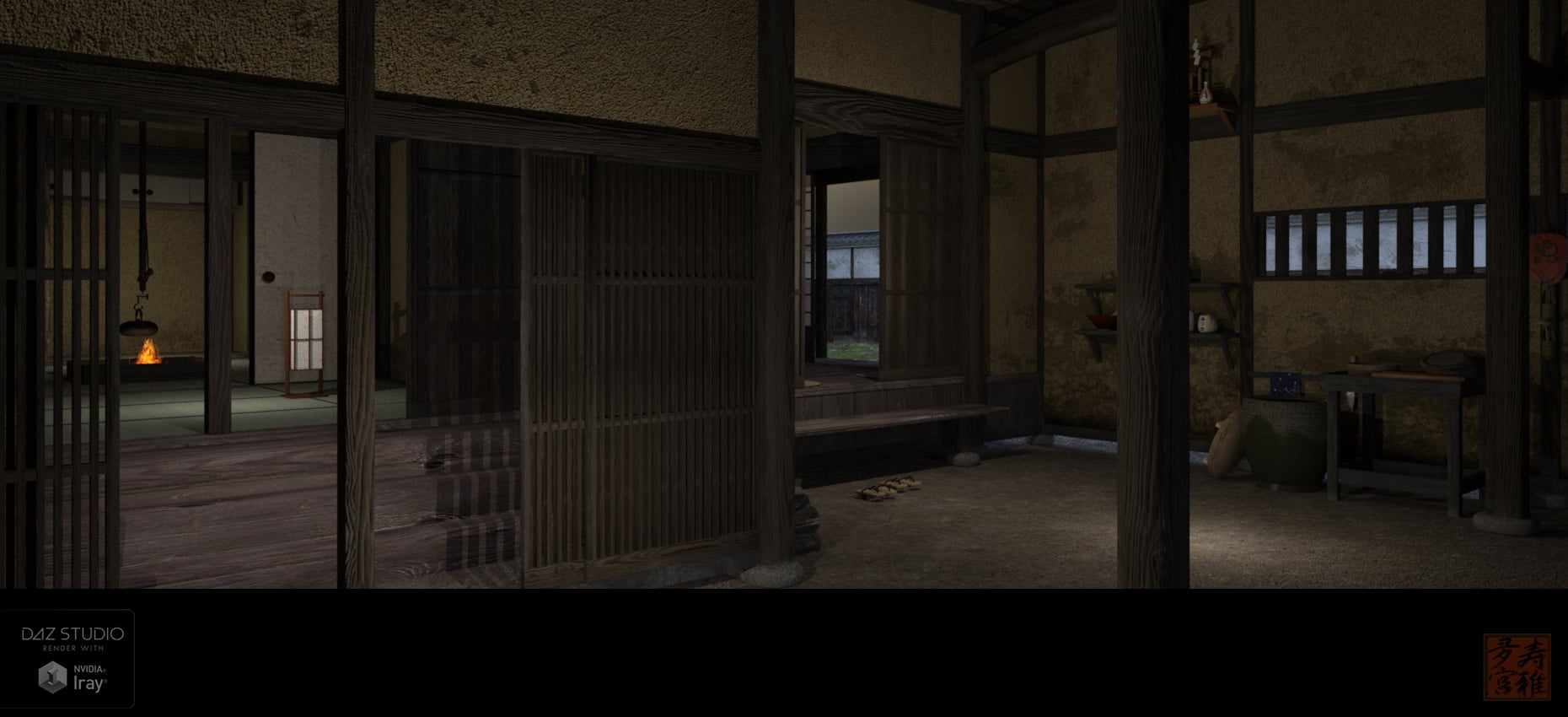 Ninja Village | Daz 3D