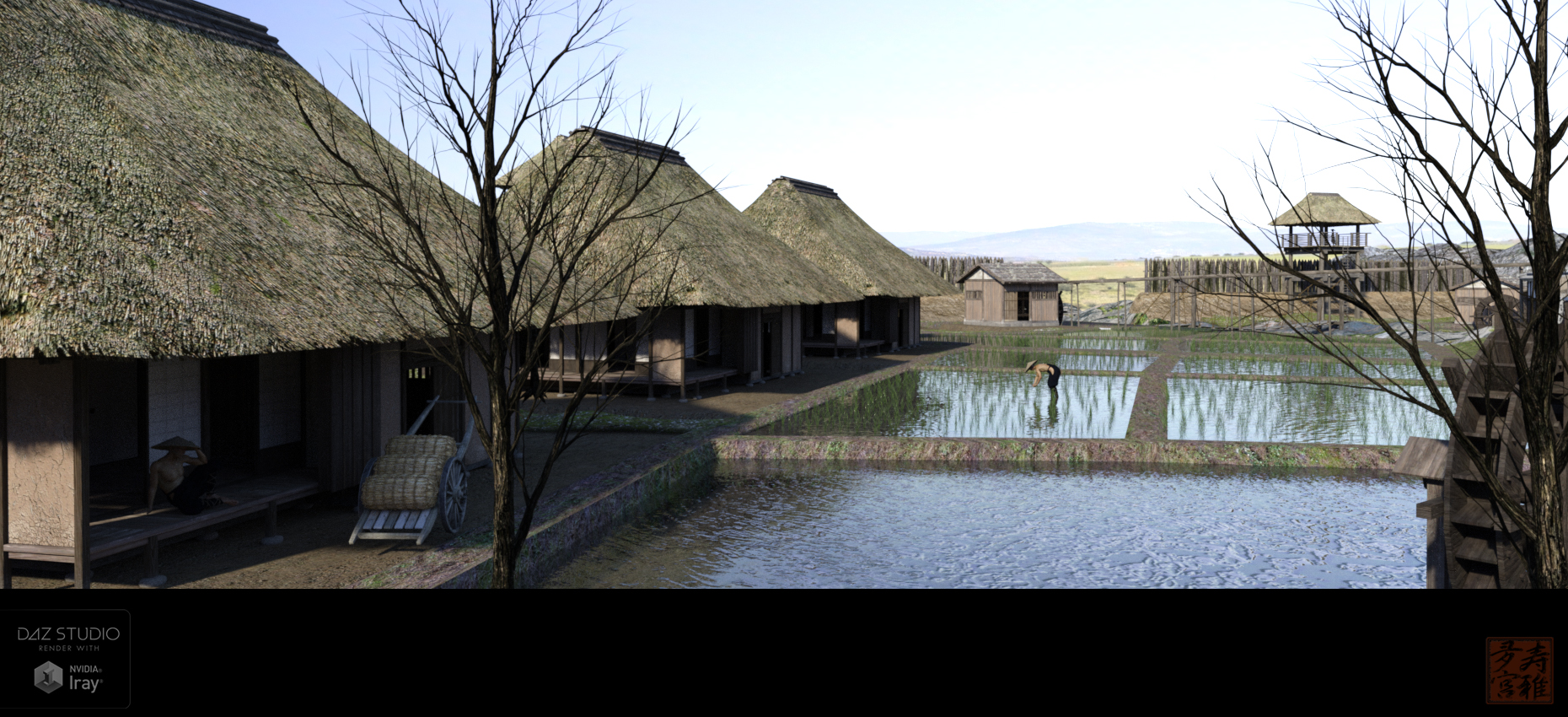 Ninja Village | Daz 3D