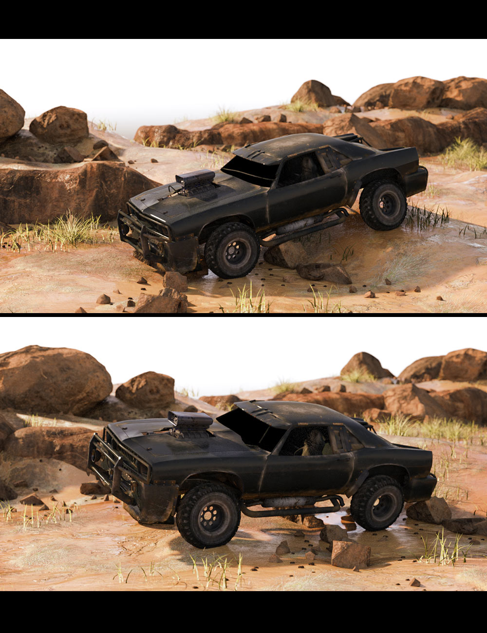 Car Animation - Daz Studio Iray Video Tutorial | Daz 3D