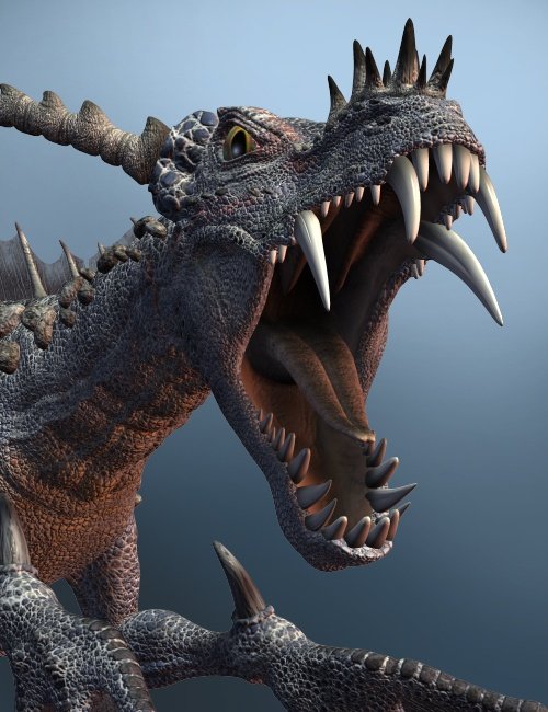 Water Dragon | Daz 3D