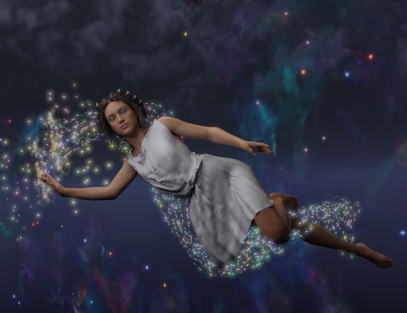 FSL Rigged and Morphing Cosmic Magic | Daz 3D