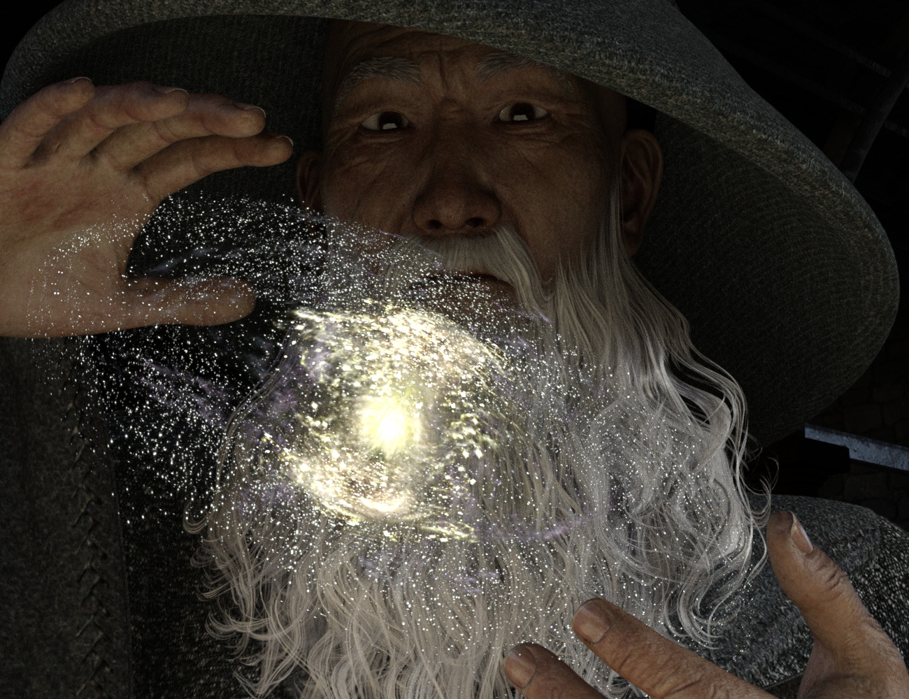 FSL Rigged and Morphing Cosmic Magic | Daz 3D