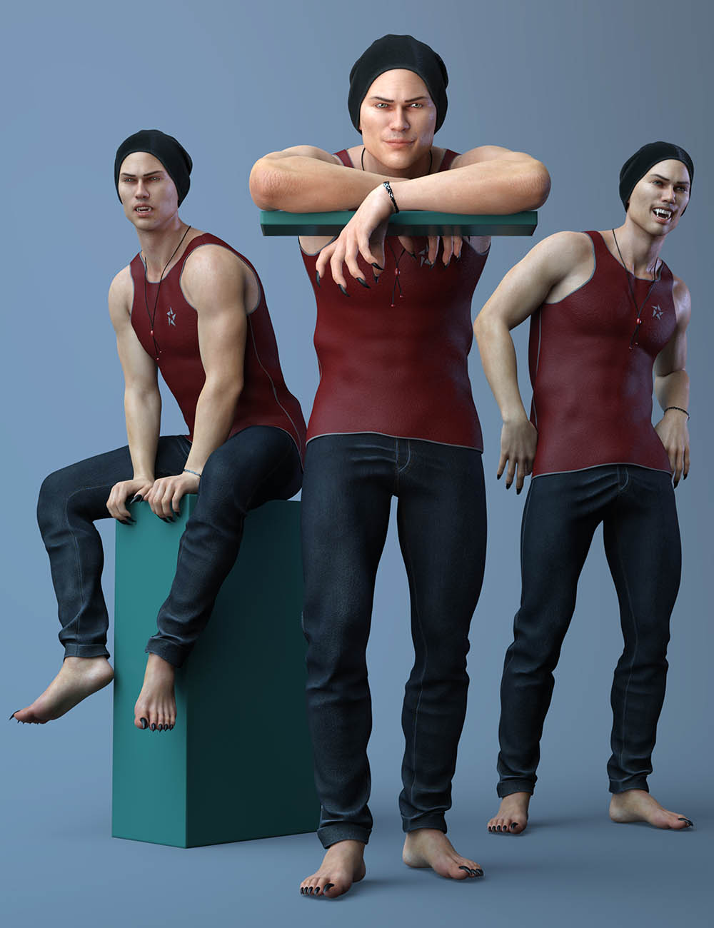 Landon 8 Pro Bundle | Daz 3D