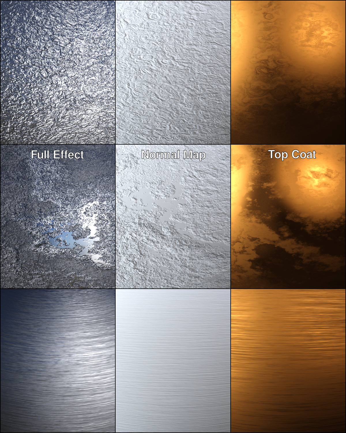 MMX Various Metal Shaders for Iray | Daz 3D