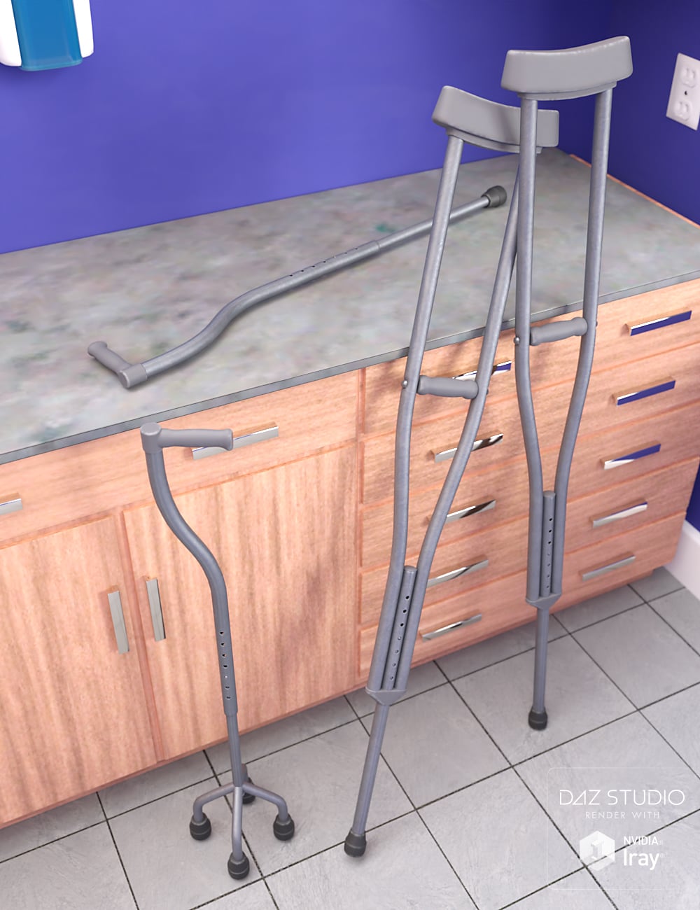 Emergency Room Props | Daz 3D