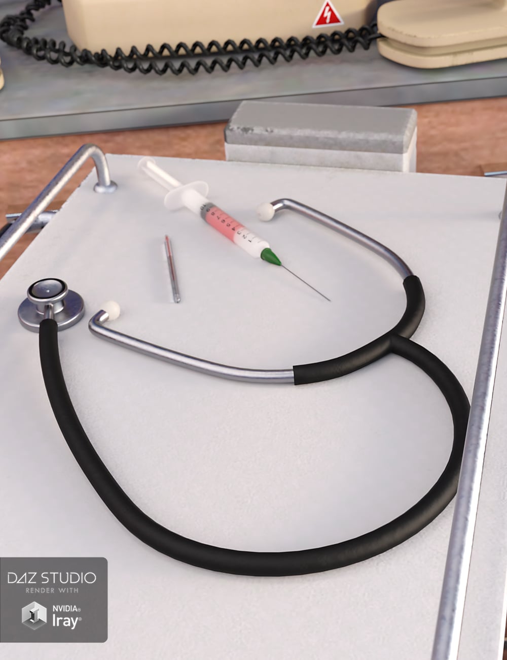 Emergency Room Props | Daz 3D