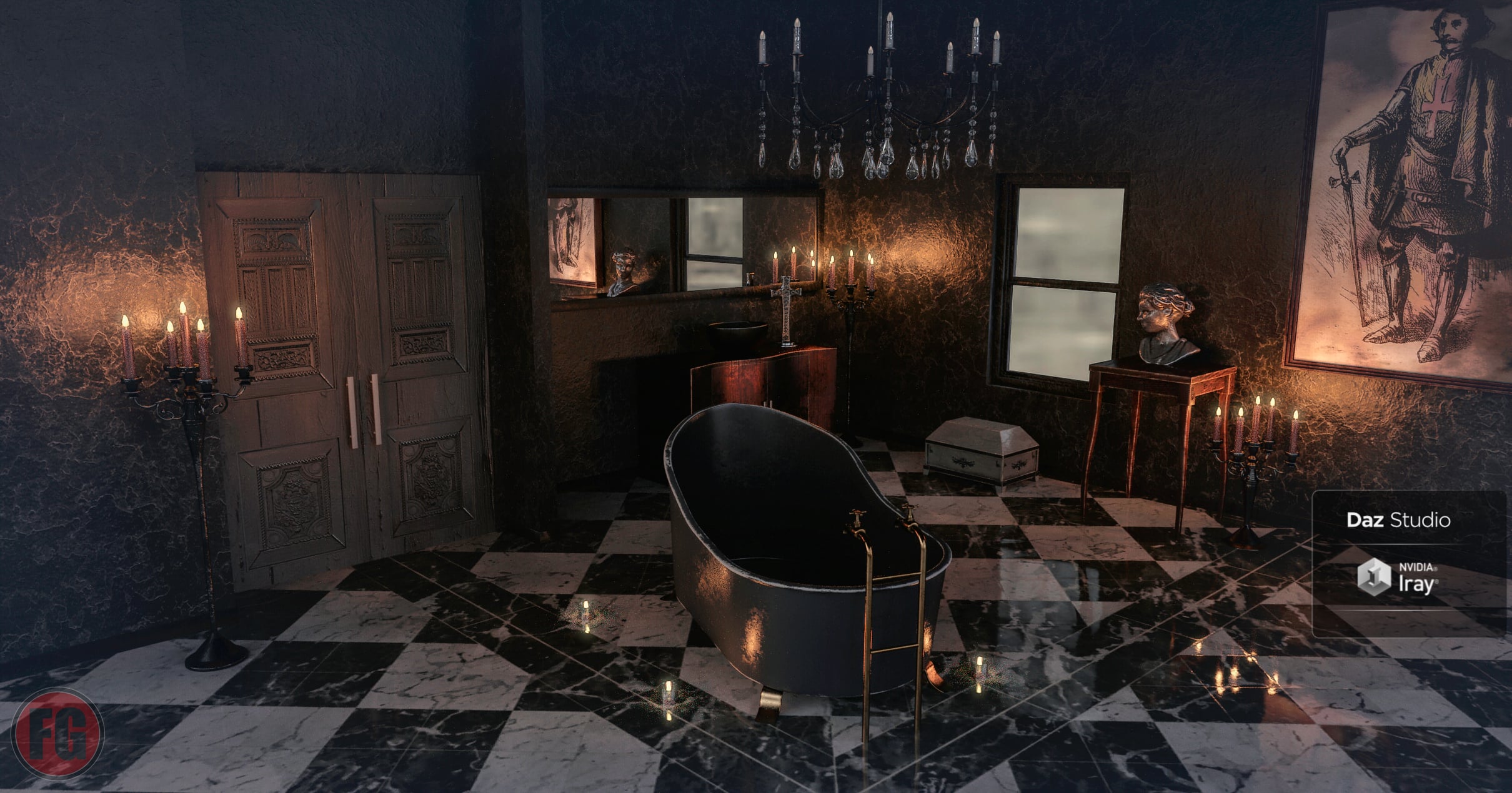 FG Gothic Vignettes | Daz 3D