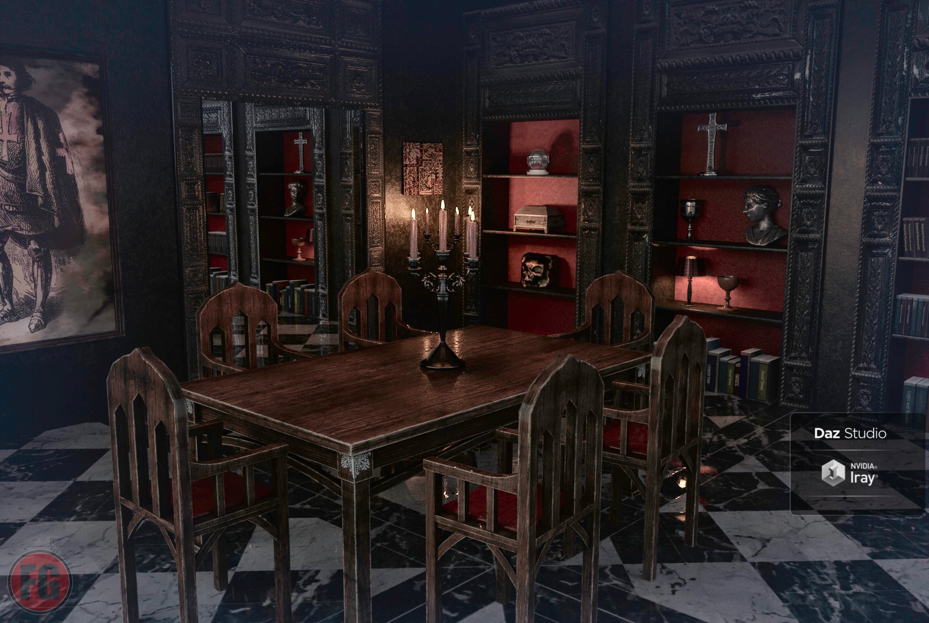 FG Gothic Vignettes | Daz 3D