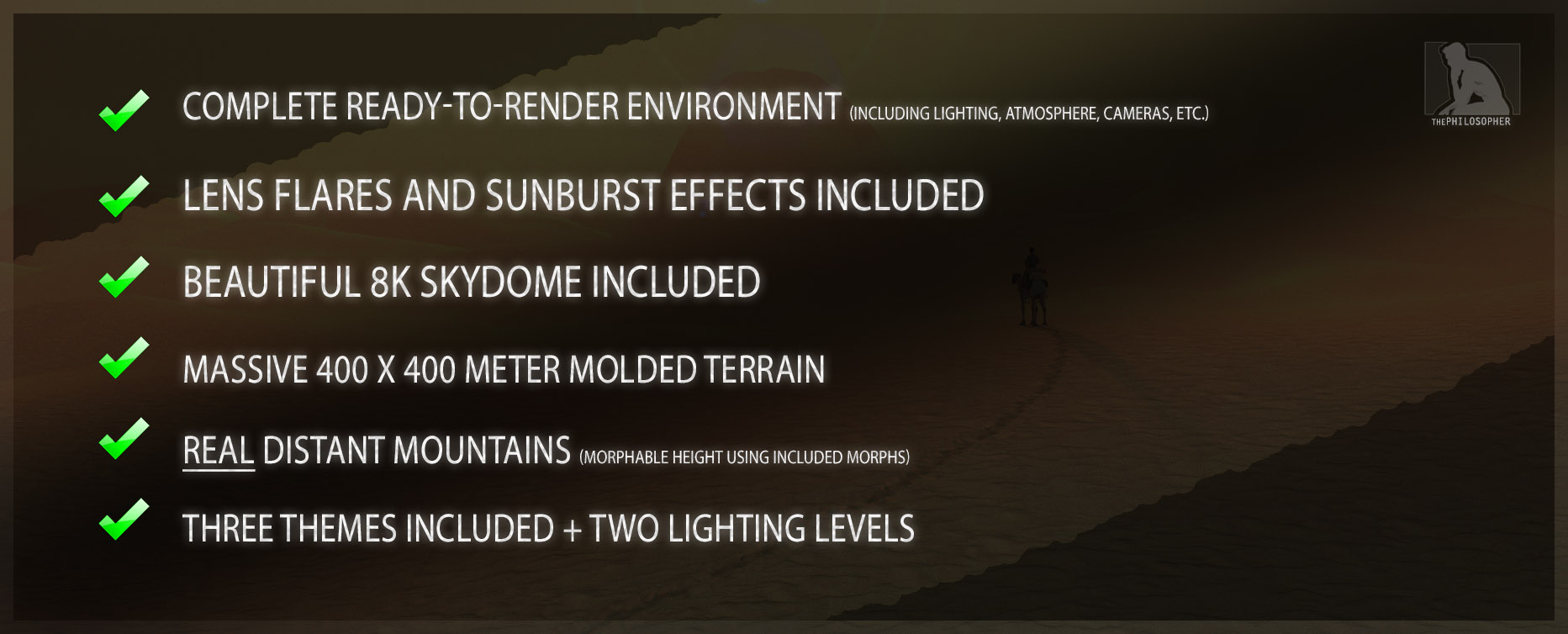 Infinite Sands - Desert Environment | Daz 3D