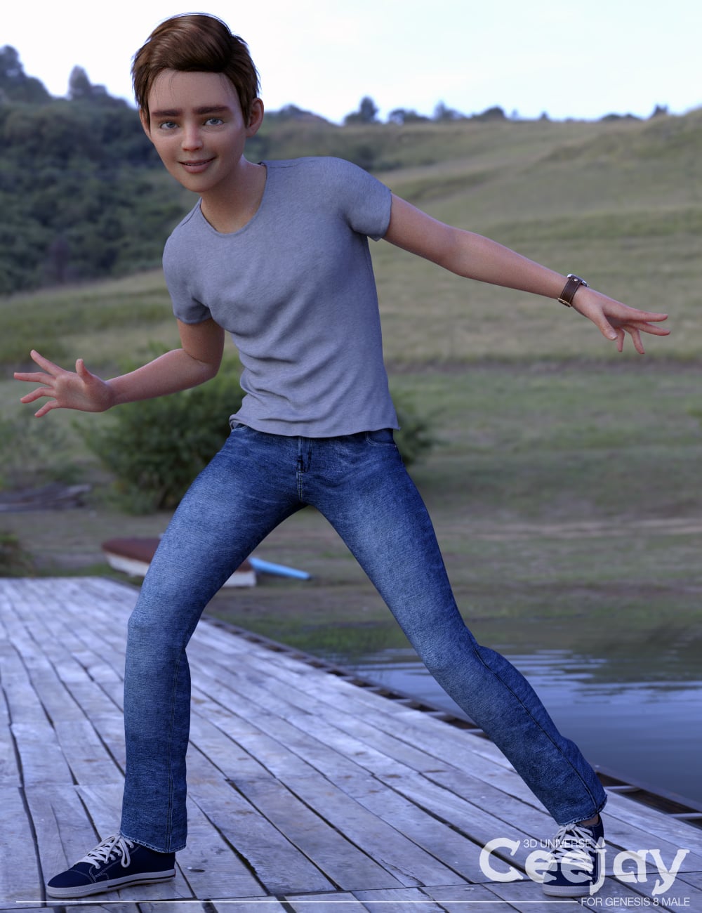 Ceejay Bundle for Genesis 8 Male(s) | Daz 3D