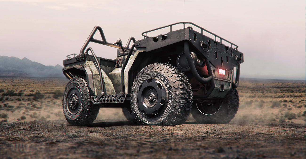 Military ATV | Daz 3D