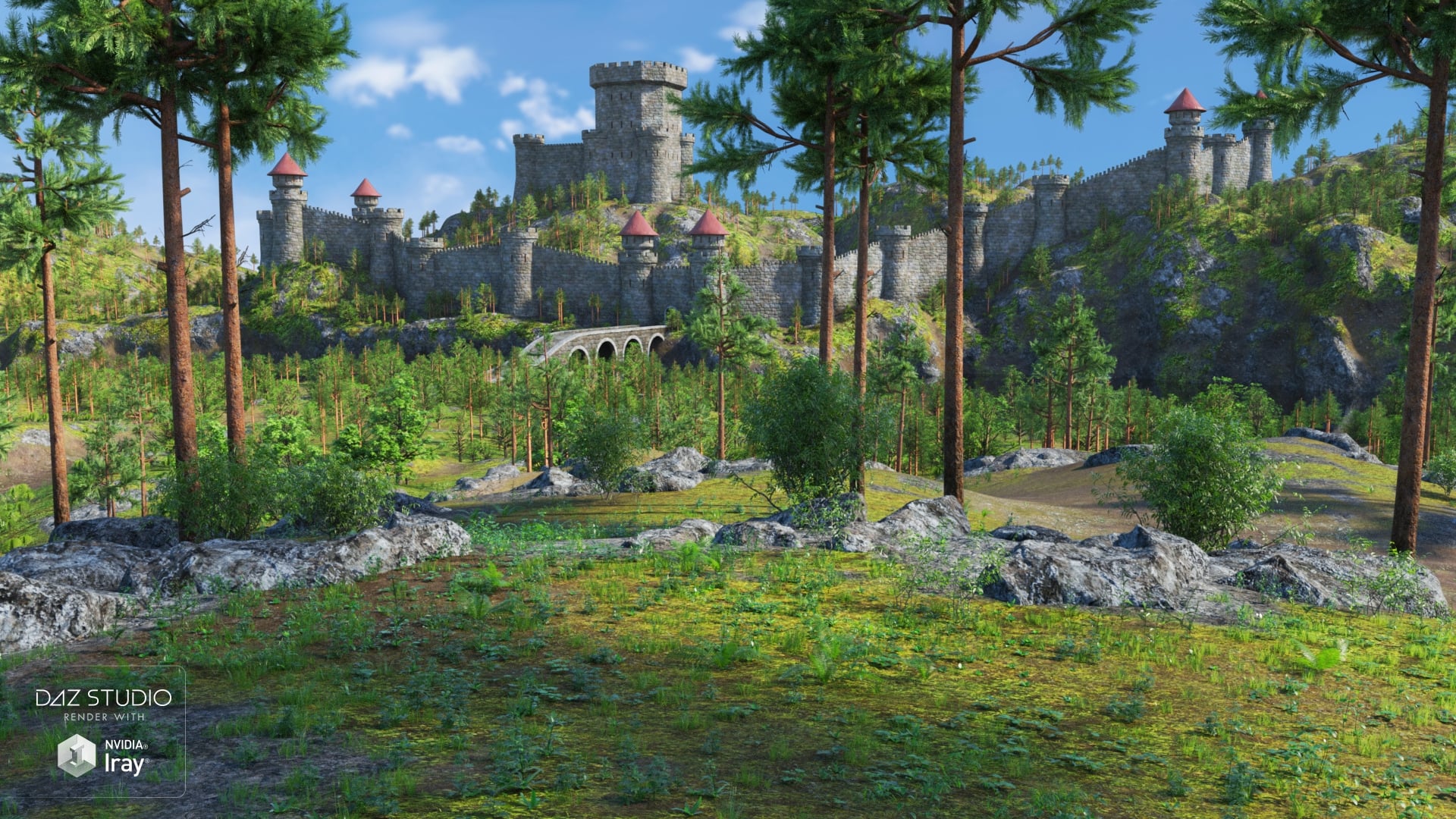 Medieval Lands | Daz 3D