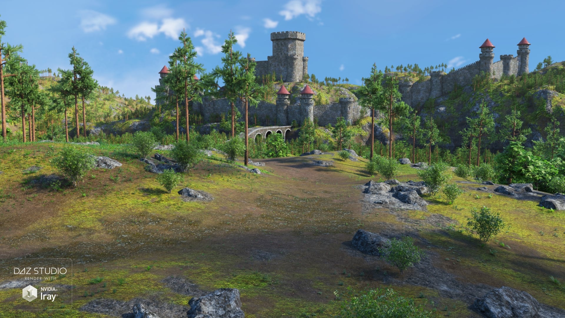 Medieval Lands | Daz 3D