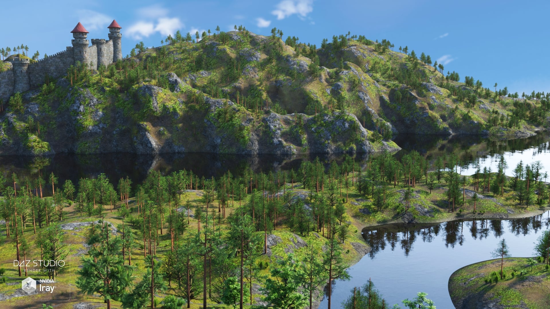 Medieval Lands | Daz 3D