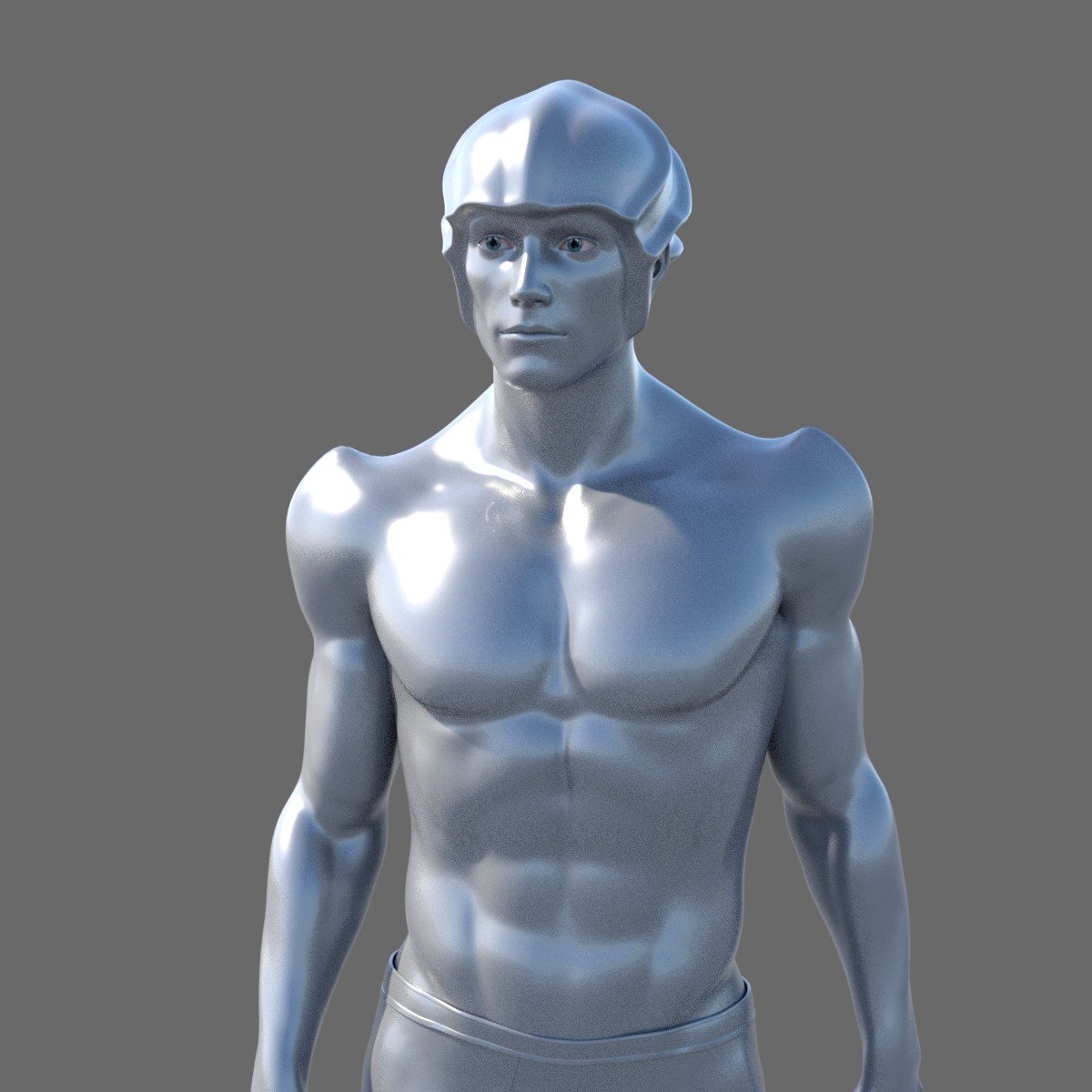 Silver Man for Genesis 8 Male | Daz 3D