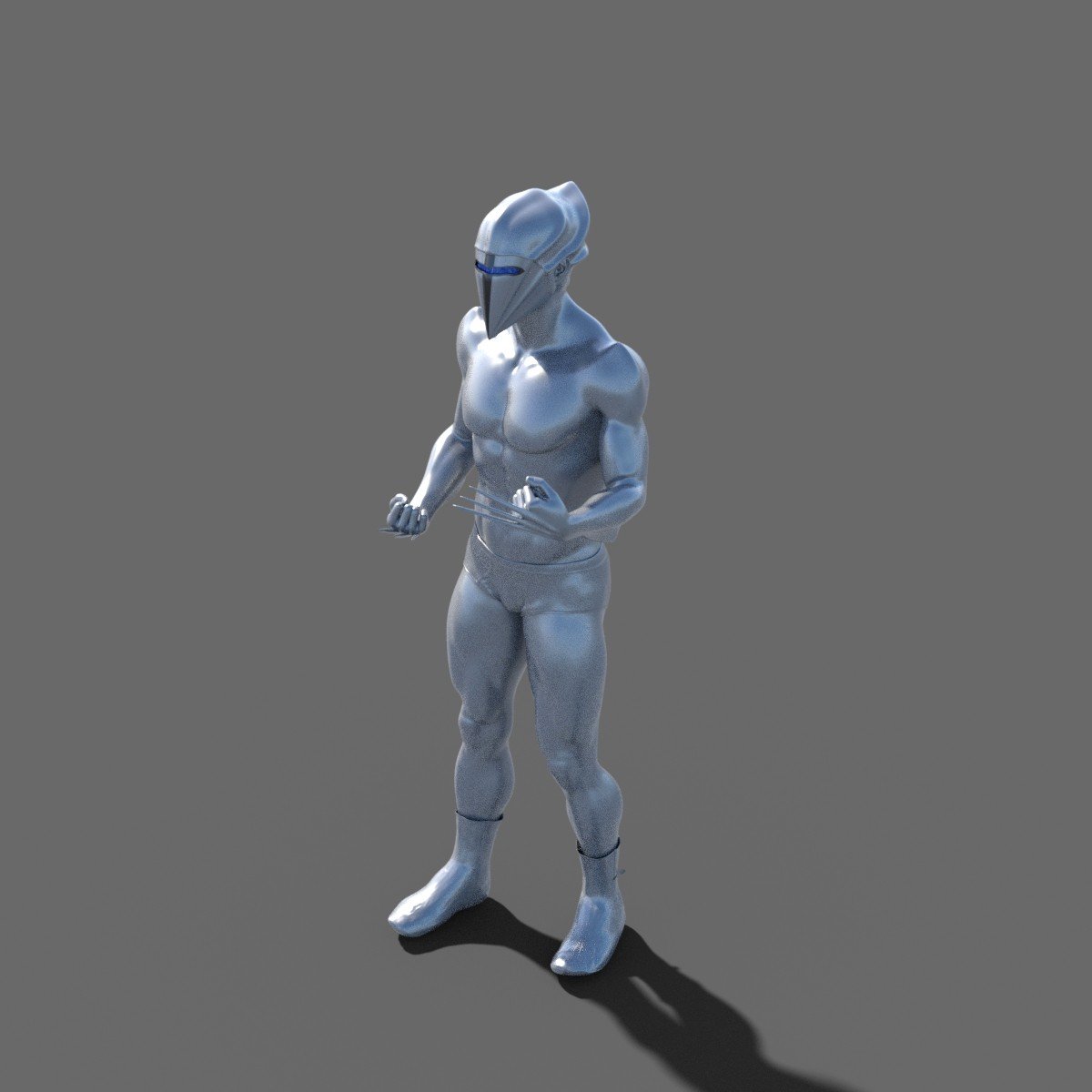 Silver Man for Genesis 8 Male | Daz 3D