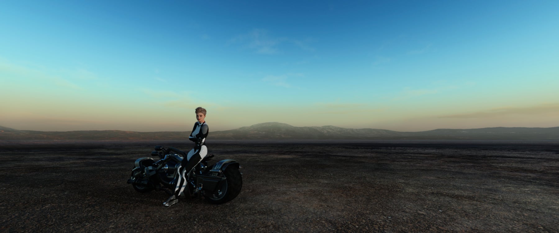 Iray HDRI Hazy Sunsets and Desert | Daz 3D