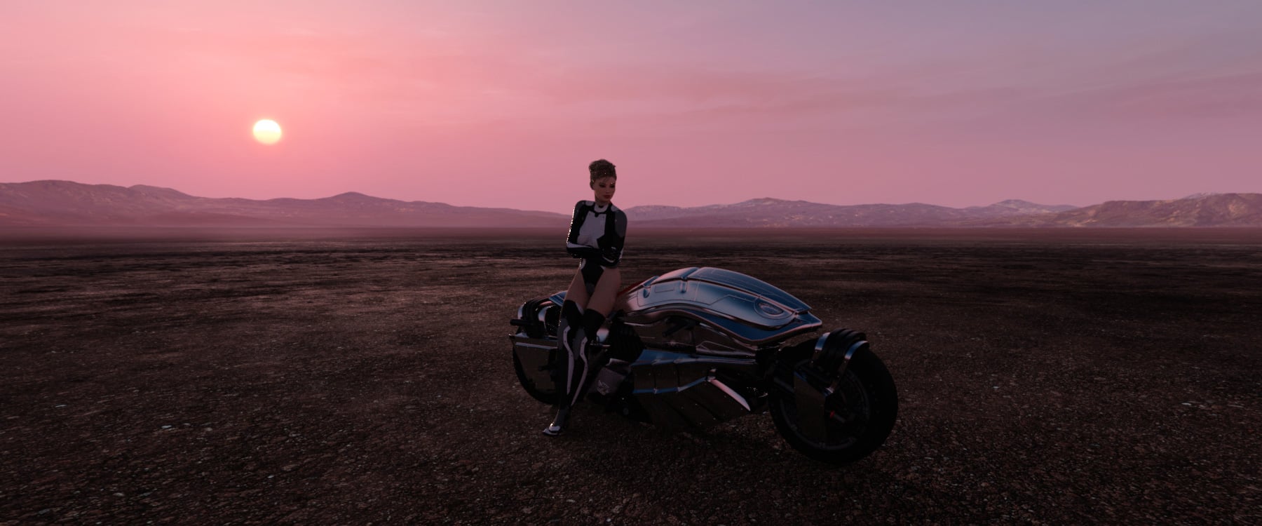 Iray HDRI Hazy Sunsets and Desert | Daz 3D
