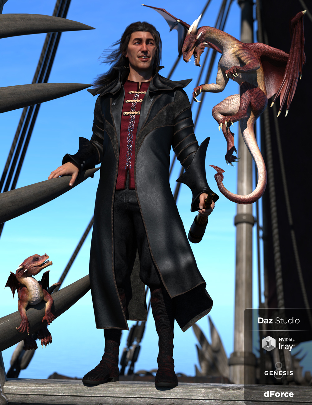 Christian 8 Pro Bundle | Daz 3D