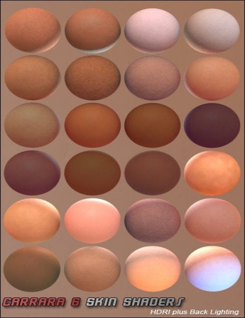 Carrara Surface and Skin Shaders | Daz 3D