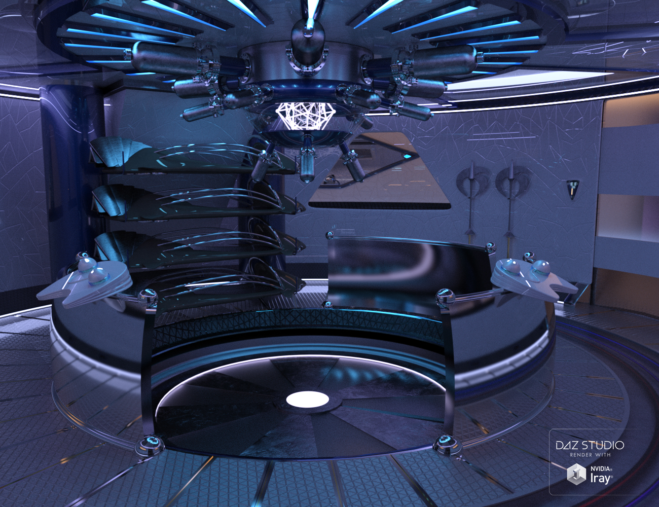 PW UFO Abduction Class | Daz 3D