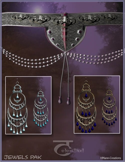 Celestial Jewels | Daz 3D