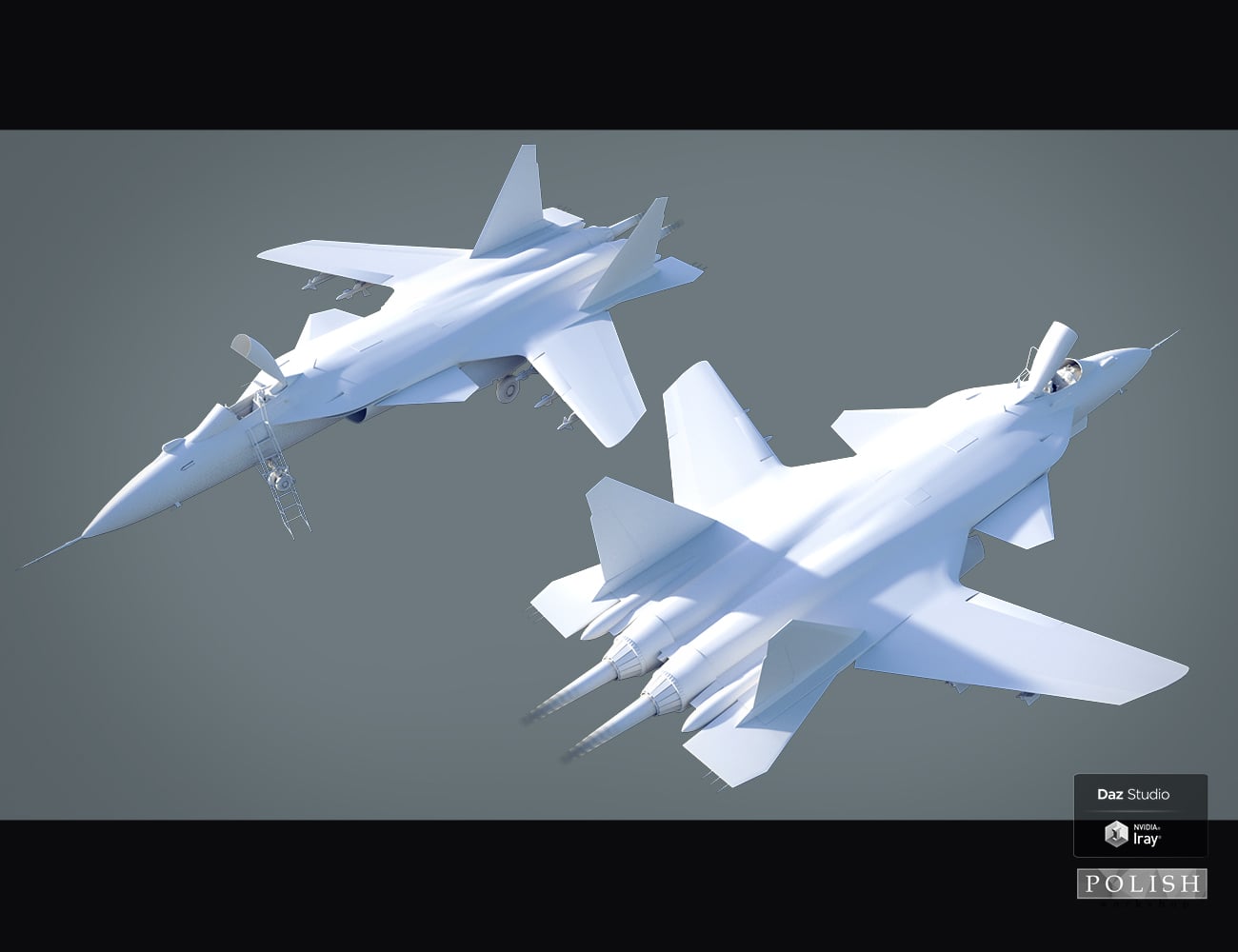 Military Aircraft Bundle 02 | Daz 3D