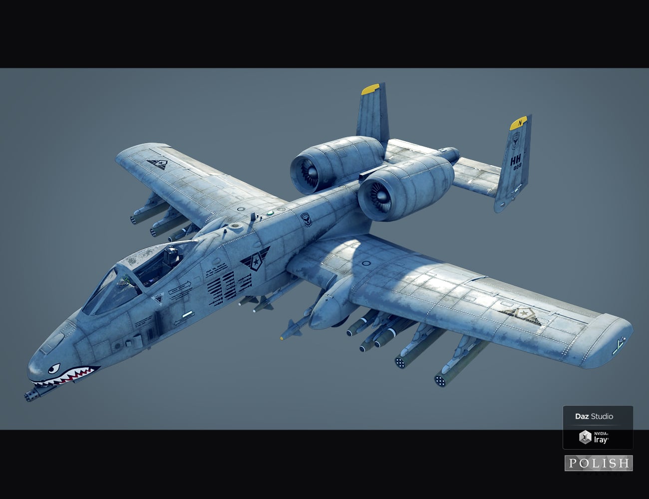 Military Aircraft Bundle 02 | Daz 3D