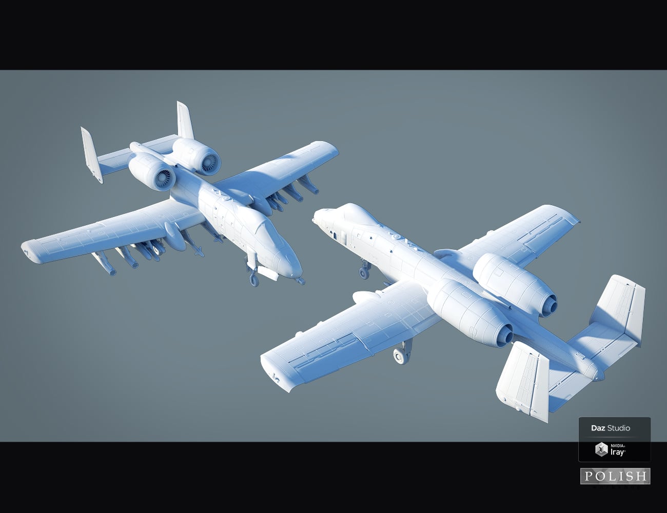 Military Aircraft Bundle 02 | Daz 3D