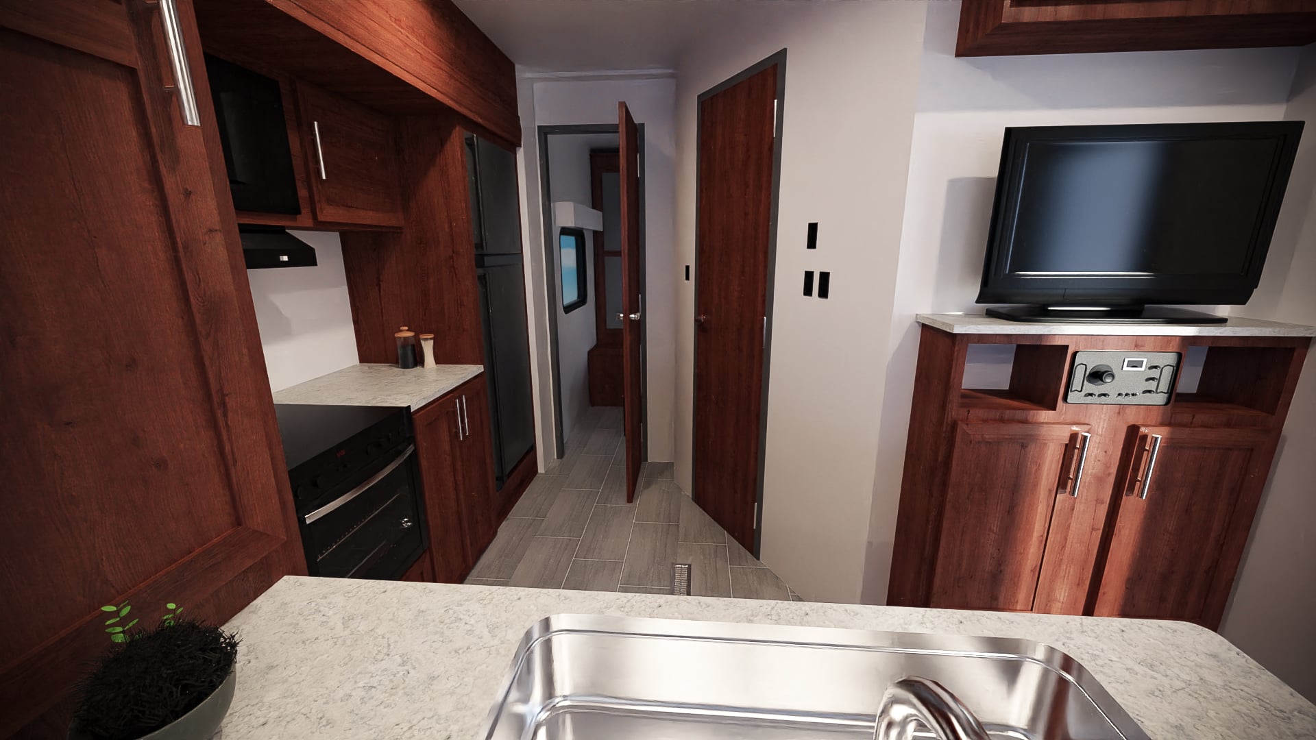 Tesla RV Trailer | Daz 3D