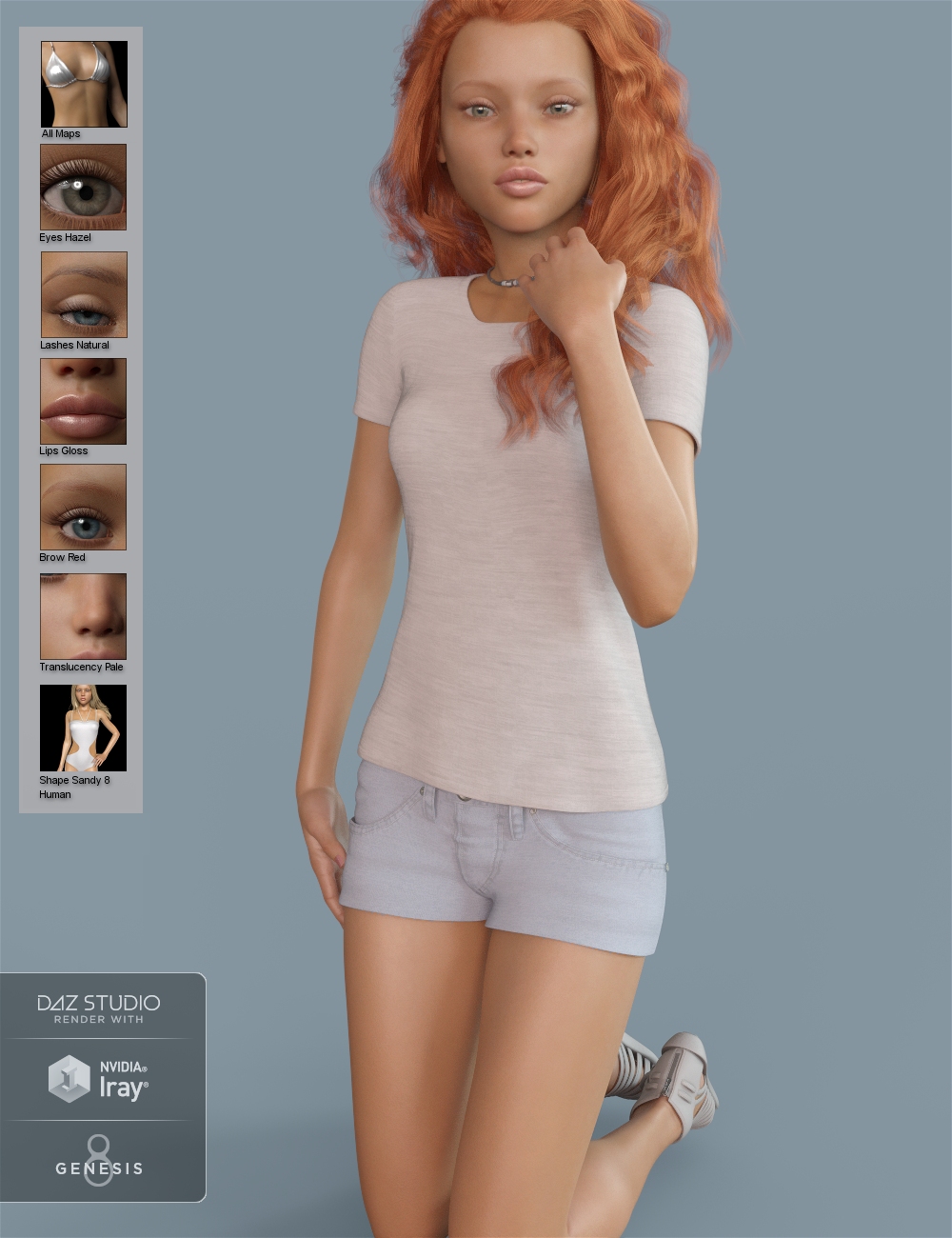 Sandy for Teen Josie 8 | Daz 3D