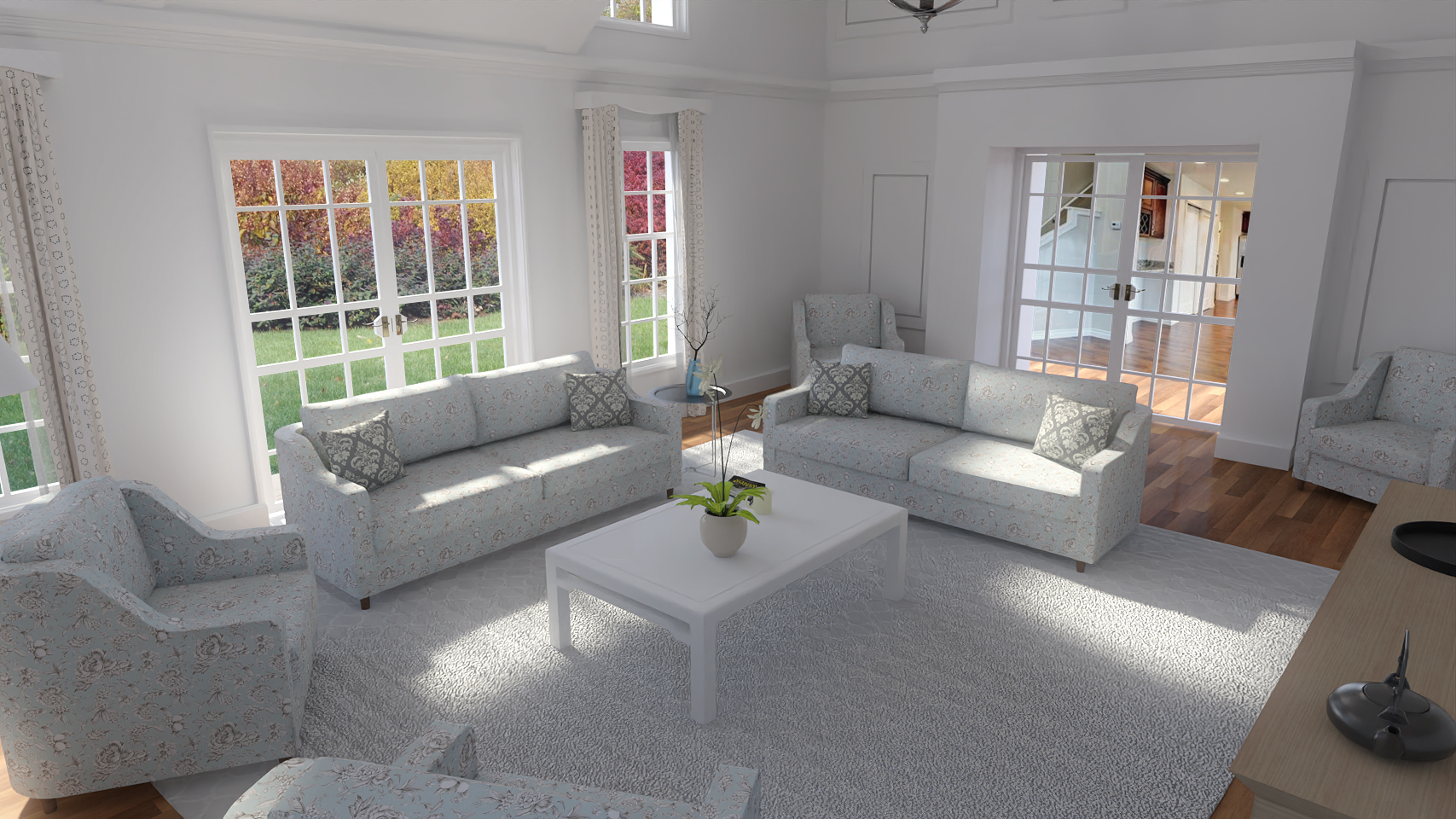Luxurious Grand Room | Daz 3D