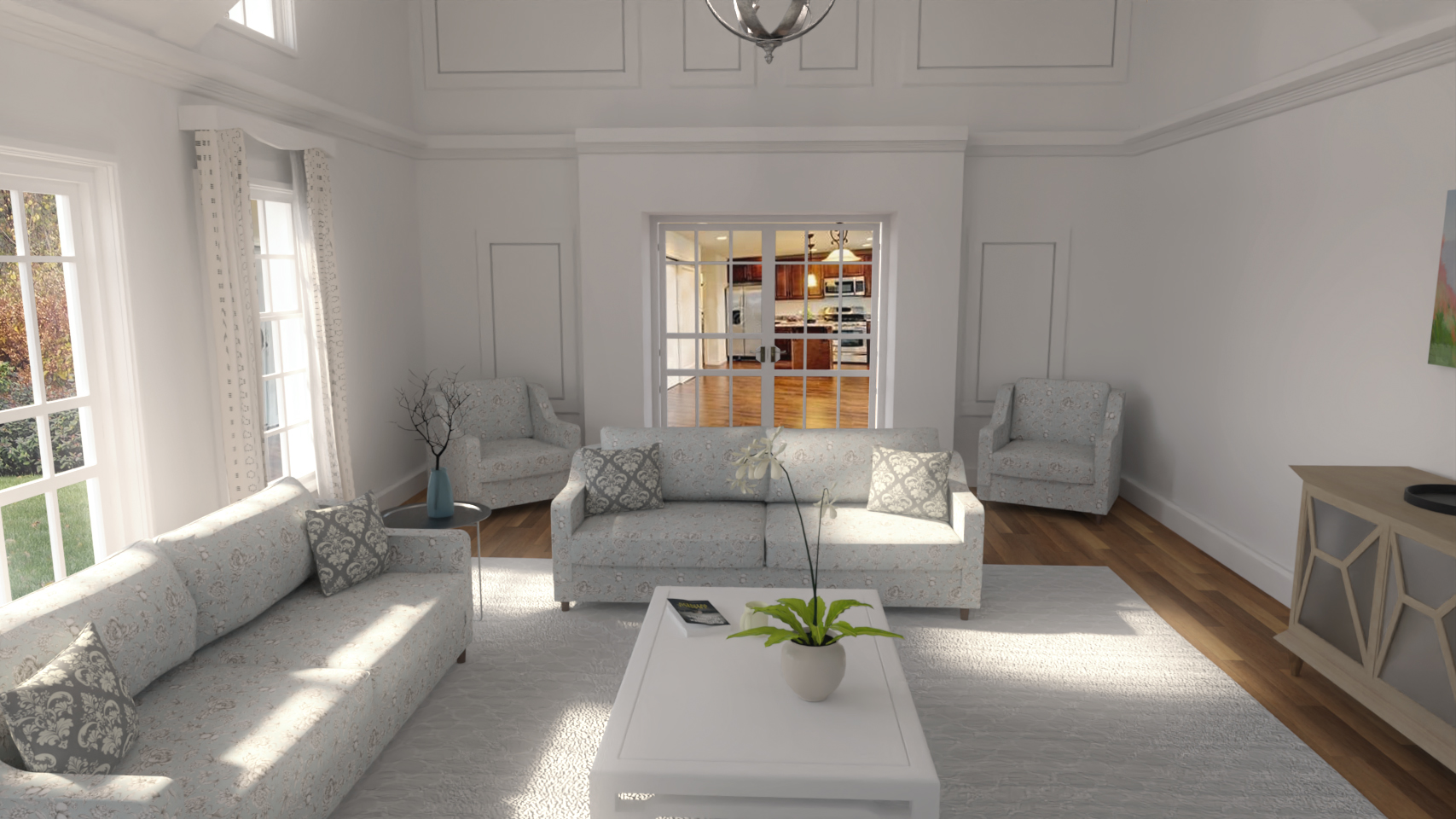 Luxurious Grand Room | Daz 3D