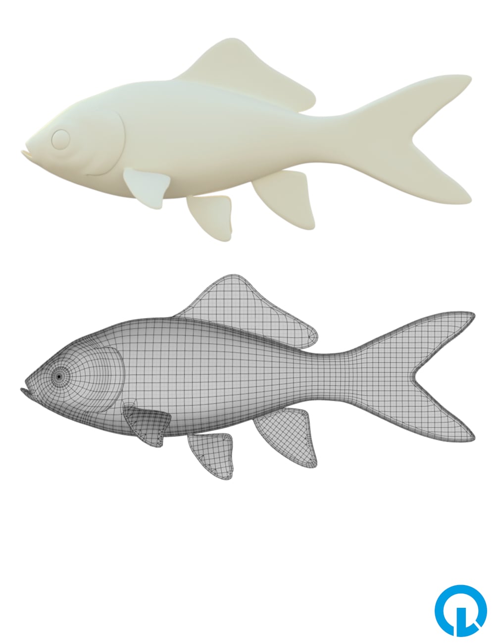 Goldfish and Props | Daz 3D