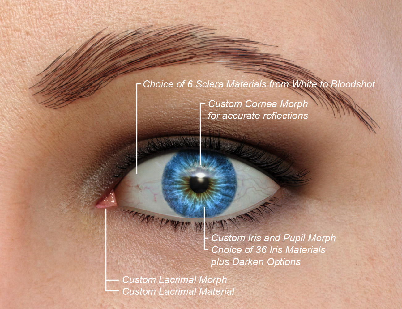 Ultimate Eyes for Genesis 8 | Daz 3D