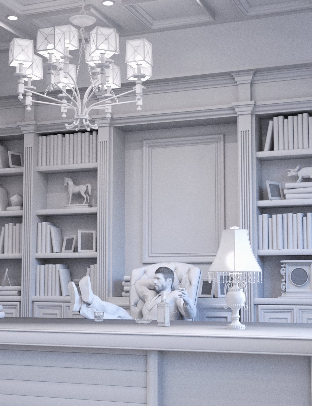 Simple Office | Daz 3D