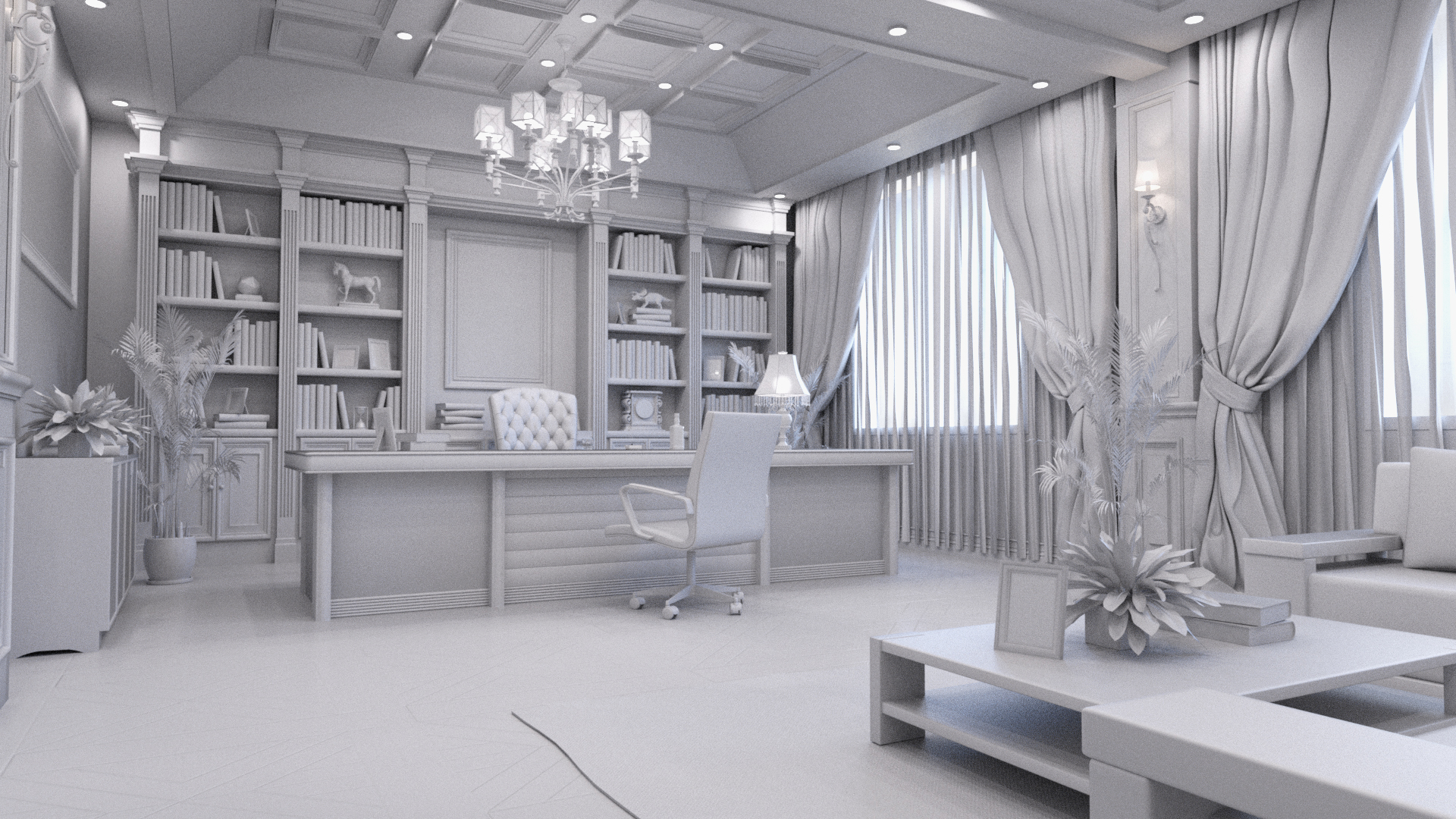 Simple Office | Daz 3D