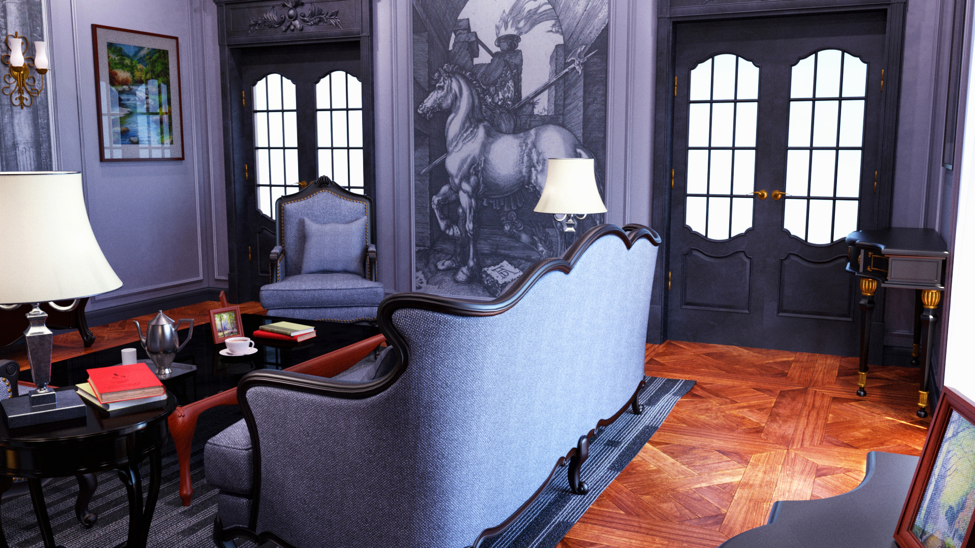 Living room | Daz 3D