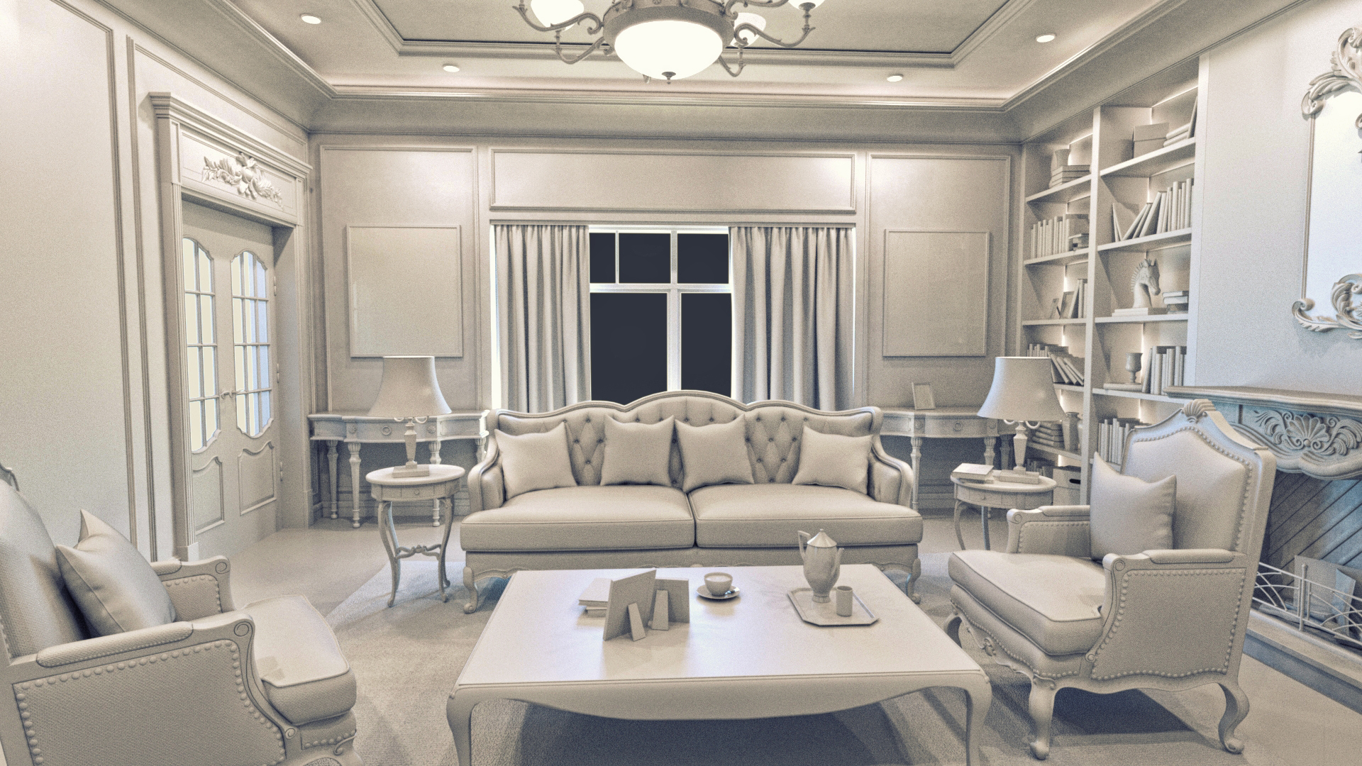 Living room | Daz 3D